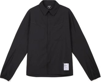SATISFY Satisfy, Homme, Vestes, Noir, Taille: M PeaceShell River Shirt