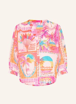 Emily van den Bergh Emily Van Den Bergh Blusenshirt Mit 3/4-Arm orange
