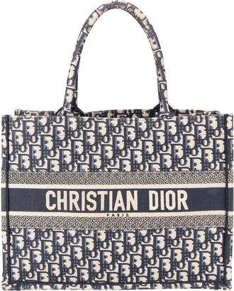 Dior Crossbody Bags - Christian Dior Trotter Monogram Medium Book Tote H - Gr. unisize - in Blau - f&uuml;r Damen