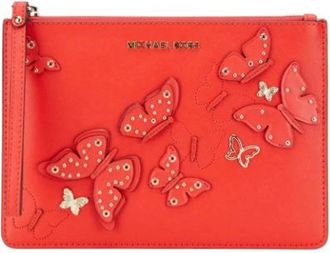 Michael Kors Pre-owned Leder Clutch - - Pre-owned - Damen - Rot - ONE SIZE
