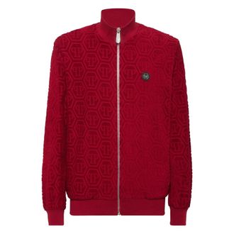 Philipp Plein Herren, Sweatshirts & Hoodies, Rot, XLGröße