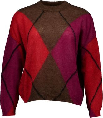 Nenette Femme, Pulls, Multicolore, Taille: 42 FR Pull col rond 42Bb