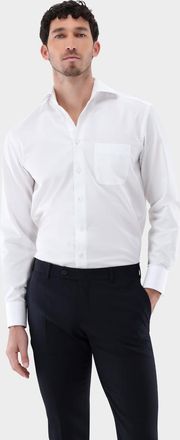 van Laack Twill-Hemd b&uuml;gelfrei mit Haifischkragen