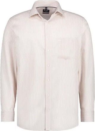 Olymp Herren Hemden blau Baumwolle