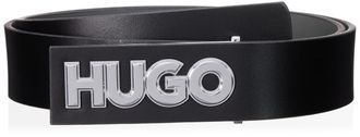 HUGO BOSS Womens Grenwich-NL_Sz35 Belt, Black1, 90