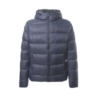 Fay DB Front Hooded Jacket - Homme - Vestes - Bleu - Taille: XL
