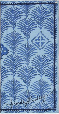 Friendly Hunting Friendly Hunting Seidentuch blau