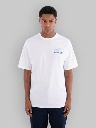 Hurley Hurley Printing Press Forest T-Shirt blanc