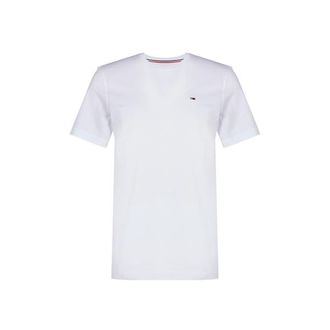 Tommy Hilfiger Schlichtes Baumwoll-T-Shirt Tommy Hilfiger in Weiß