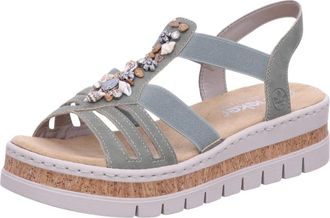 Rieker Damen, Schuhe, Gr&uuml;n, 39 EUGr&ouml;&szlig;e