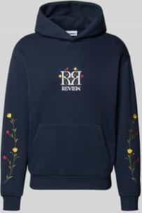 Review Regular Fit Hoodie mit Logo-Stitching