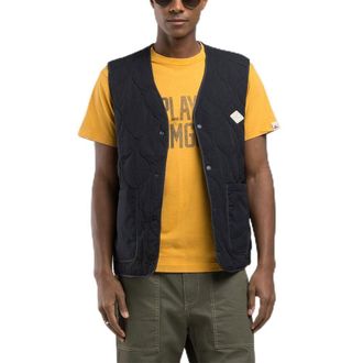 Replay Herren M8451 Weste, 970 Dark Navy, XL