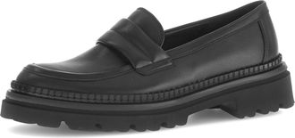 Gabor Damen Slipper, Frauen Slipper, Mokassins,Optifit,breit,Hovercraft,atmungs-aktiv,sacchetto,weich,sportlich,schwarz(R.Flecht),38.5 EU / 5.5 UK