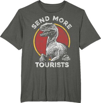 Jurassic Park Send More Tourists Raptor T-Shirt