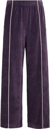 Lacoste Pantalon de surv&ecirc;tement en velours de coton m&eacute;lang&eacute;