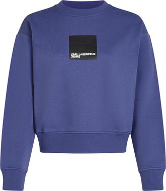 Karl Lagerfeld Regular Box Logo Sweat, Skipper Blue, XL