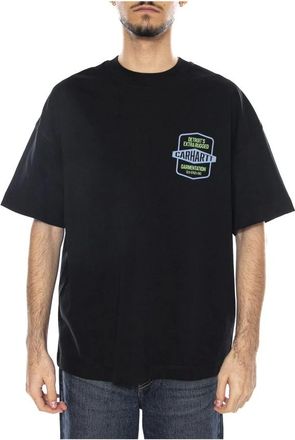 Carhartt Work in Progress Homme, Tops, Noir, Taille: L T-Chemises