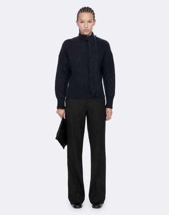 AllSaints Etty Pullover in Marineblau