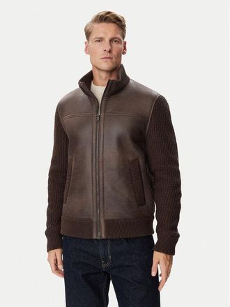 Milestone &Uuml;bergangsjacke MSCervo 630813 60940 Dunkelbraun Regular Fit