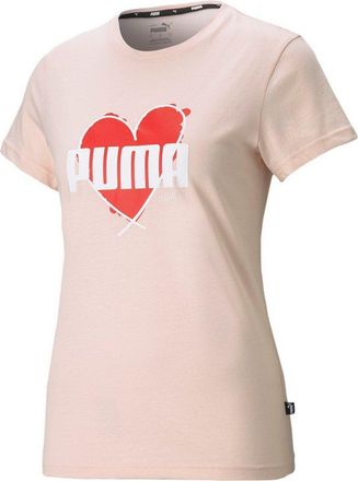 Puma T-Shirt Puma Damen T-Shirt Heart Tee 587897