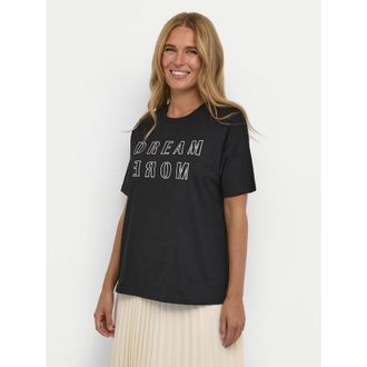 Kaffe T-Shirt Jenny 10508462 Schwarz Regular Fit