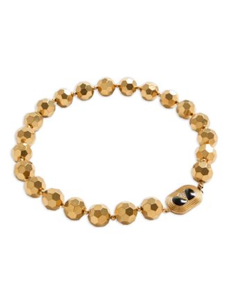 Valentino Garavani collier &agrave; perles - Or