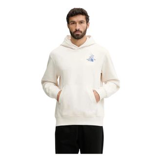 The North Face Mountain Celebration Relaxed Graphic Hoodie - - Sport - Herren - Beige - 2XL