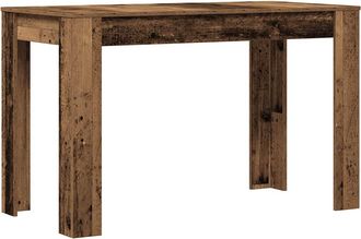 Generic Esstisch, Minimalistischer, Stil Esszimmertisch, K&uuml;chentisch, Tisch, Esszimmer/K&uuml;che/Wohnzimmer Wei&szlig; 120x60x76cm Holzwerkstoff (Altes Holz)