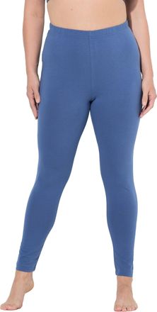 Ulla Popken Womens Leggings, Skinny, Elastikbund, Oeko-TEX Casual Pants, helles segelblau, 45W x 32L