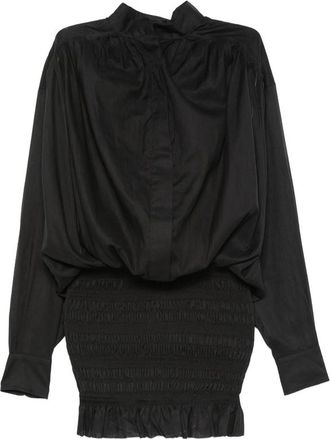 Andamane Rania Shirred Mini Dress