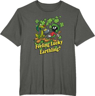 Looney Tunes Looney Tunes Marvin The Martian Feeling Lucky T-Shirt