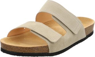 Think Herren WOLFI Lederfutter Hausschuh, Sand 4010, 40 EU