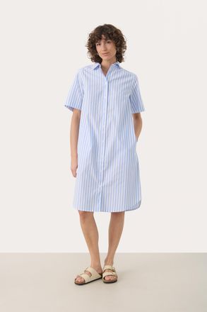 Part Two Kleid Baggy fit blue multi