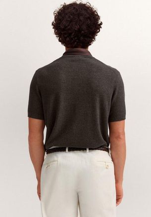Bugatti T-Shirt Regular Fit aus einem Baumwollmix