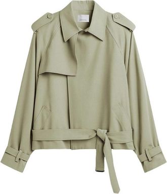 Frankie Shop Trenchcoat - Hellgr&uuml;n