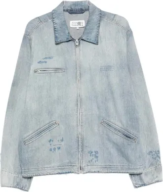 Maison Margiela Homme, Vestes, Bleu, Taille: L Denim Jacket