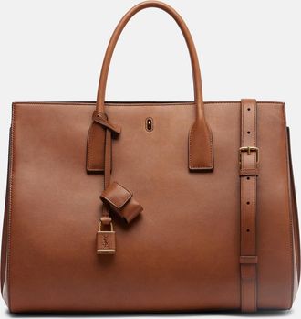 Saint Laurent Tote Bag Sac De Jour Large aus Leder