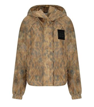 Ganni VESTE NYLON ANIMALIER GANNI