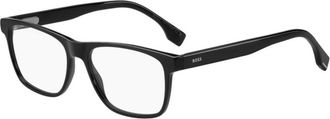 HUGO BOSS Homme, Accessoires, Noir, Taille: 55 MM 1646 Eyeglasses