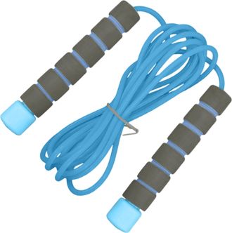Generico Springseil f&uuml;r Kinder, Springseil mit verhedderungsfreien Gewichten, leichtes Springseil mit rutschfestem Griff f&uuml;r Fitness zu Hause f&uuml;r Kinder und Er