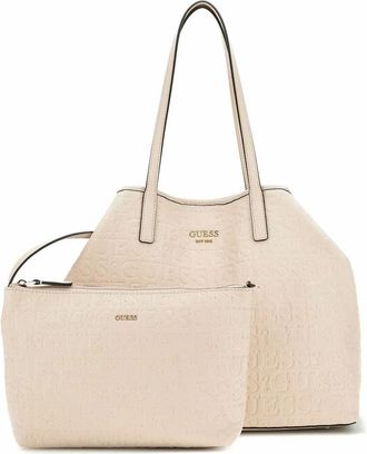 Guess Vikky II Shopper - - Bags - Damen - Beige - ONE SIZE