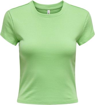 Only Onlelina S/S O-Neck Short Top JRS