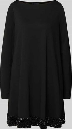 Emporio Armani Minikleid aus Viskose-Mix mit Pailletten