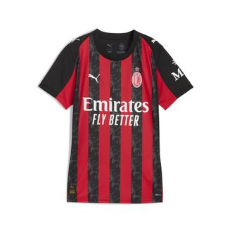 Puma Maillot Home 25/26 AC Milan Femme, Accessoires, Rouge, XXS