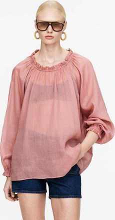 Arket Lockere Bluse -Rosa