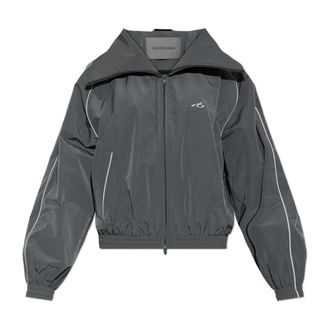 Balenciaga Logo Jacke - - Jackets - Damen - Grau - XS