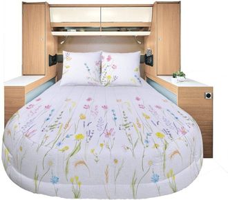 Incasa Prêt à Dormir All Seasons Lyocell Et Percale Floralie 140 X 210 Cm - Incasa