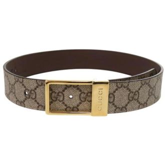 Gucci Ceinture standard Pre-owned - unisex - Pre-owned - Brun - Taille: ONE Size