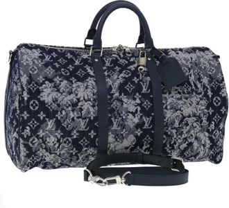 Louis Vuitton Pre-owned Boston Bag M57285 - Femme - Pre-owned - Bleu - Taille: ONE Size