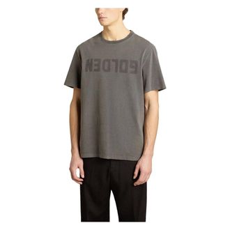 Golden Goose Homme, Tops, Gris, Taille: M T-Shirt Regular
